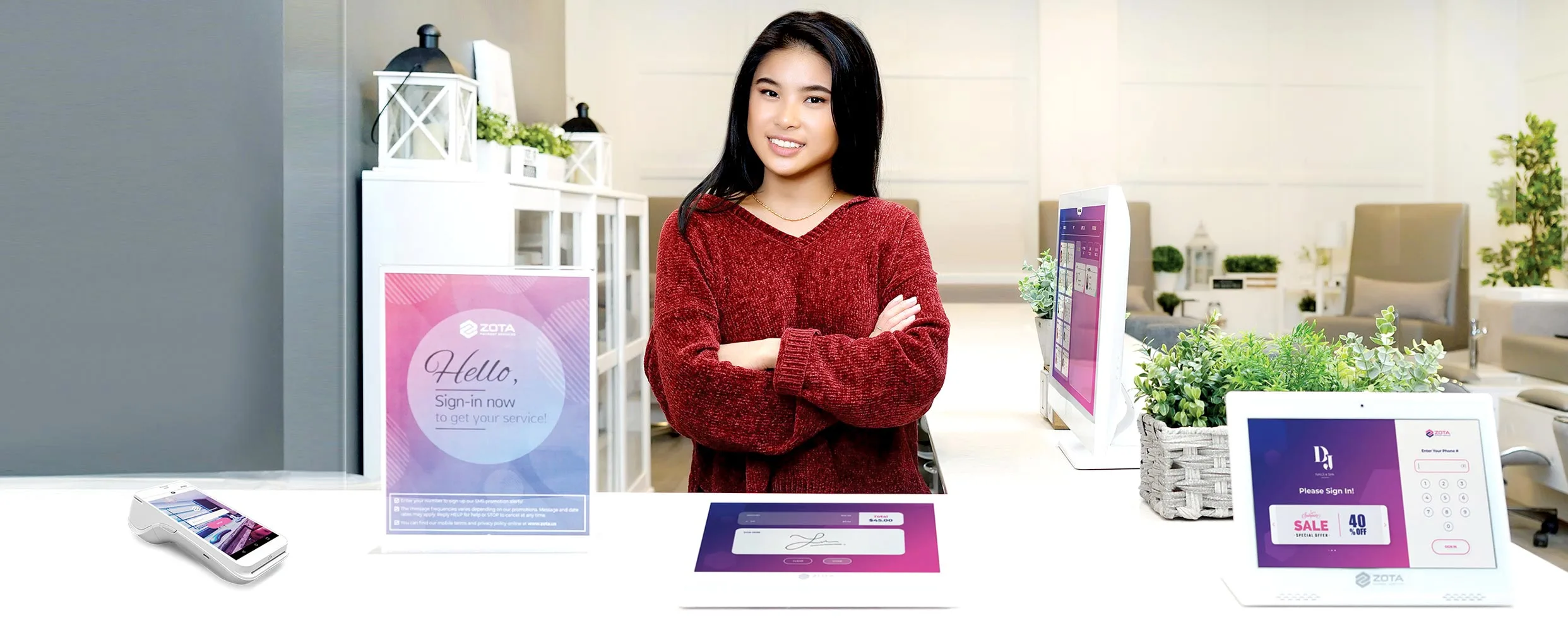 POS for Nail Salon | POS System | Zota