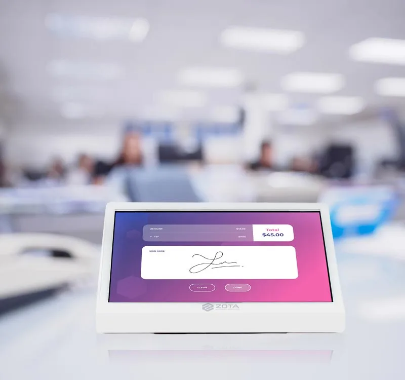 Check-in / Check-out | Zota Products